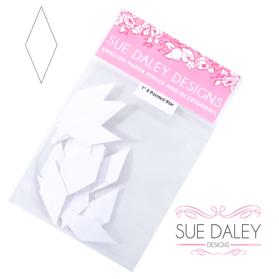 English Paper Piecing Sue Daley Designs - Eight Pointed Star – QSQuilting