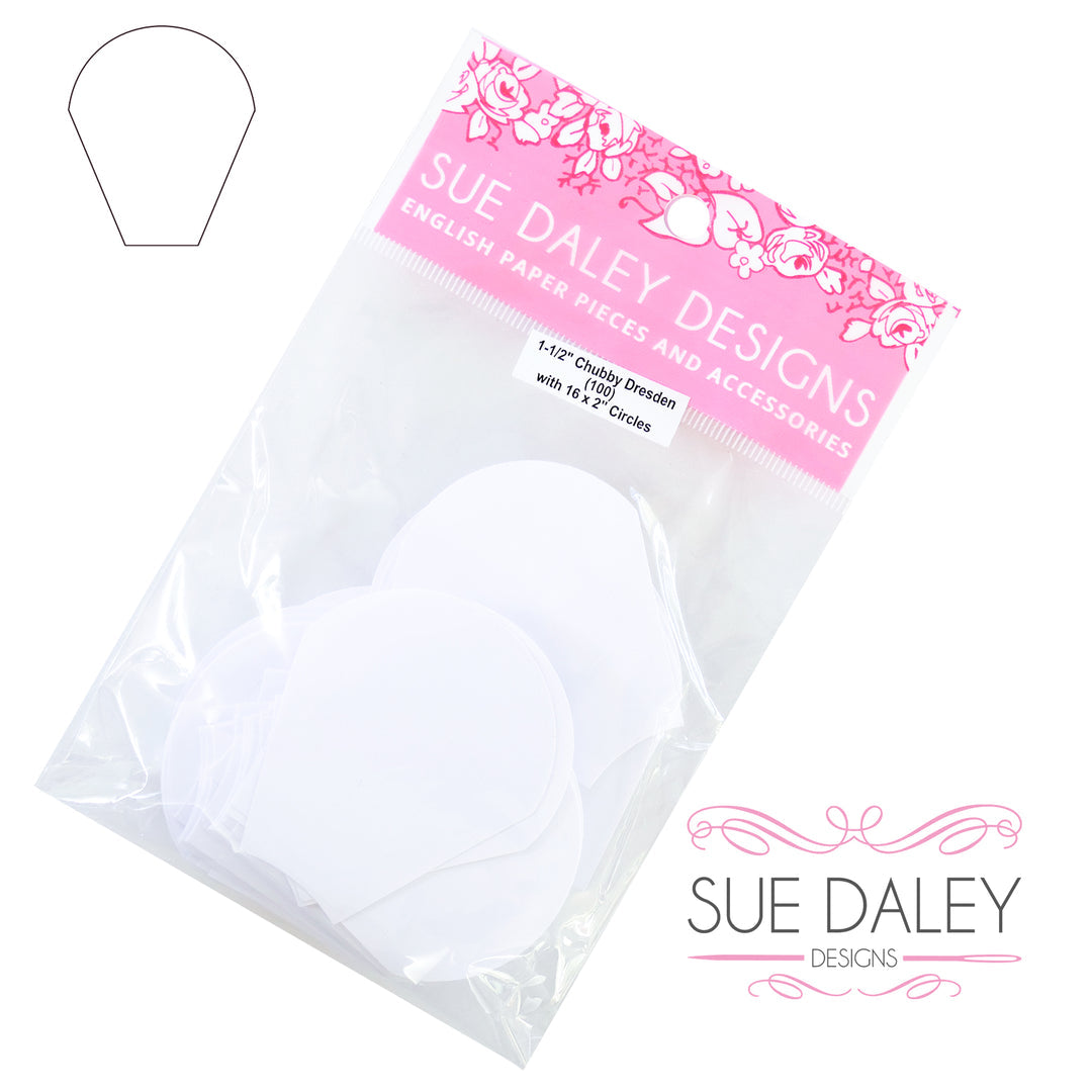 English Paper Piecing Sue Daley Designs - Dresden Chubby – QSQuilting