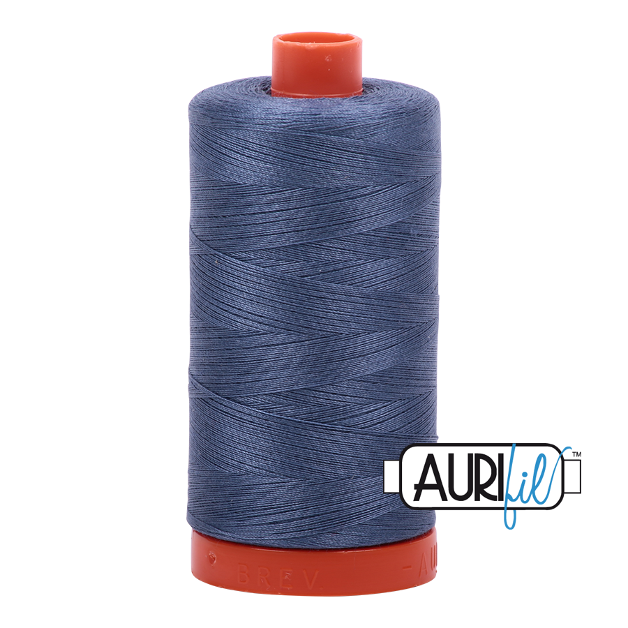 Aurifil Thread - Dark Grey Blue – QSQuilting
