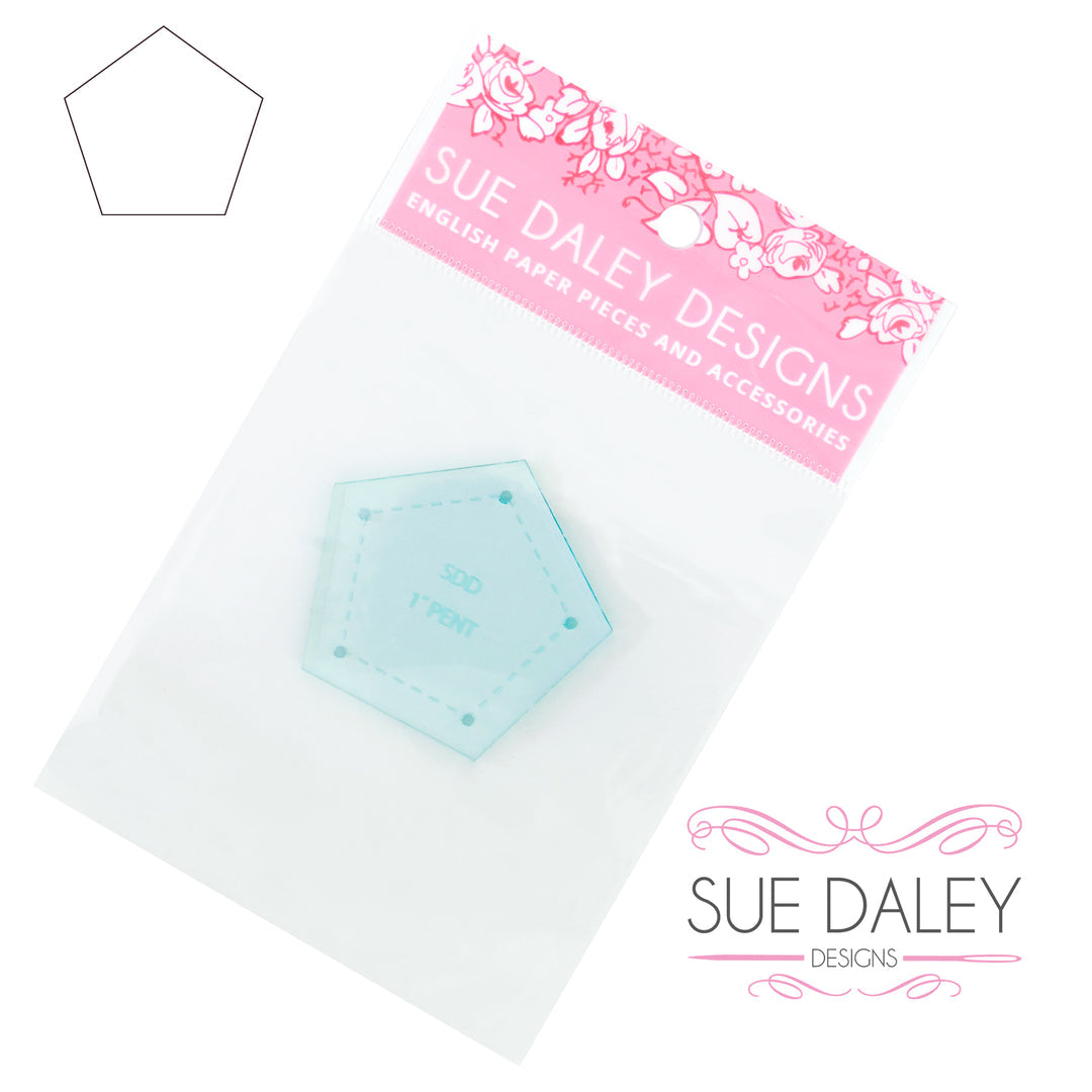 English Paper Piecing Sue Daley Designs - Pentagon – QSQuilting