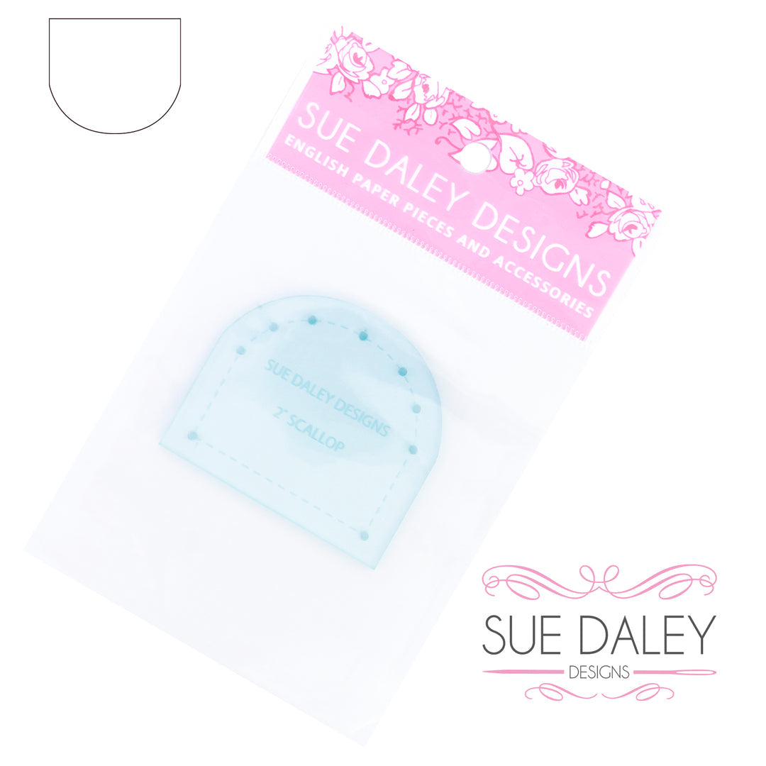 English Paper Piecing Sue Daley Designs - Scallop Rounded – QSQuilting